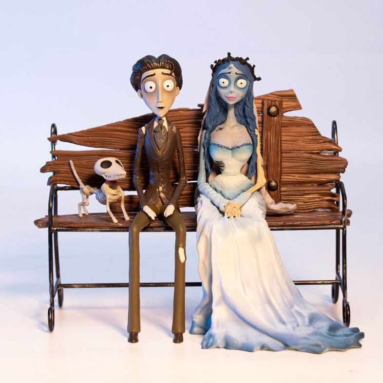 Νεκρή Νύφη PVC άγαλμα: "Έμιλι, Βίκτορ και Σκράπς" - PF-TCB-001
