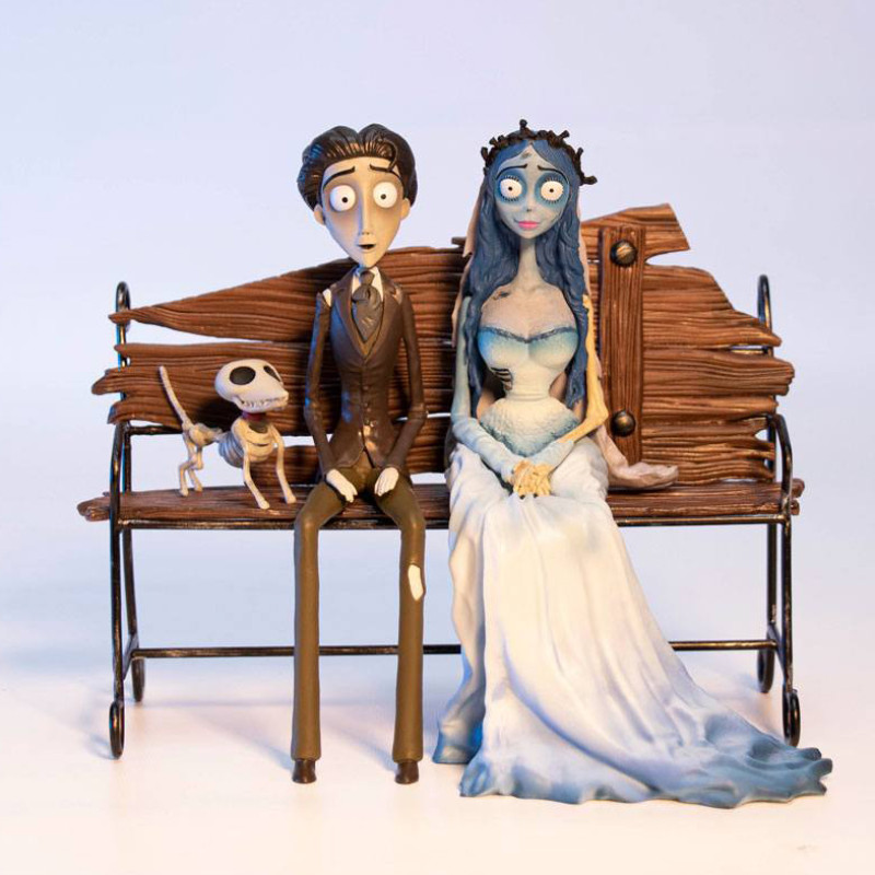 Νεκρή Νύφη PVC άγαλμα: "Έμιλι, Βίκτορ και Σκράπς" - PF-TCB-001