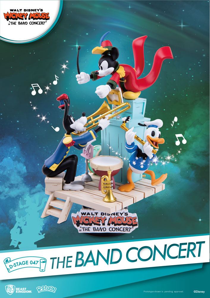 D-Stage Diorama: Mickey Mouse The Band Concert - PF-D-047