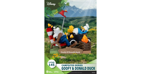 Disney D-Stage: Goofy & Donald Diorama - PF-DS-145