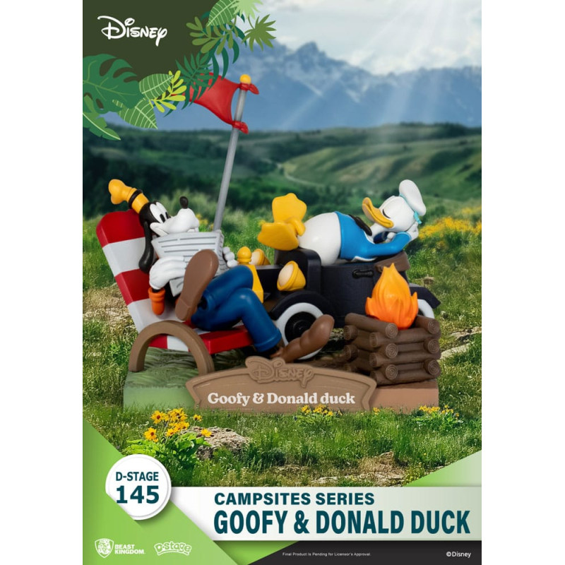 Disney D-Stage: Goofy & Donald Diorama - PF-DS-145