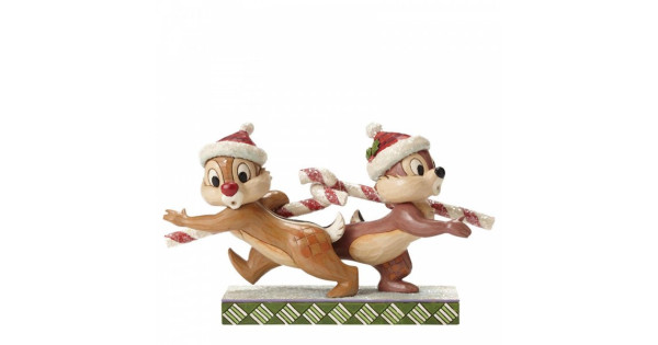 Disney Traditions: Chip & Dale "Candy Cane Caper" του Jim Shore - ST ...