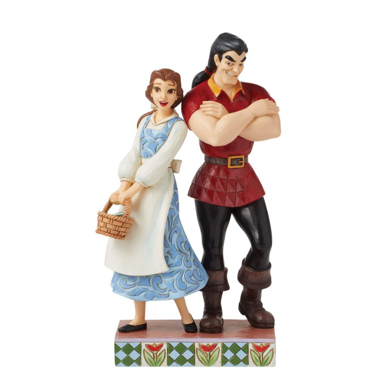 Disney Traditions: Gaston vs Belle "Good Vs. Evil" by Jim Shore - ST ...