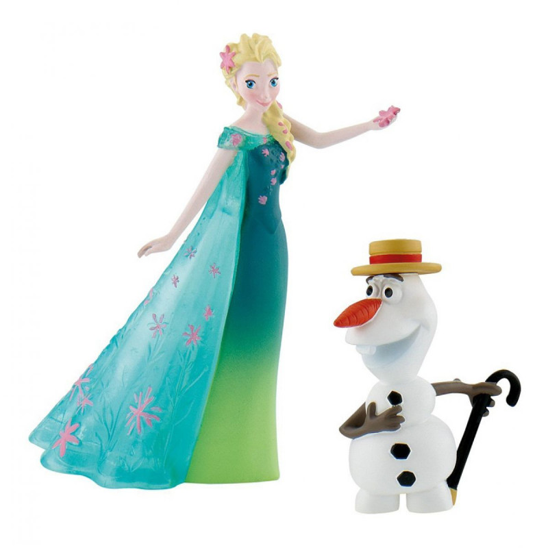 Frozen Fever Gift Box with 2 Figures Elsa & Olaf - MF-FR-12087