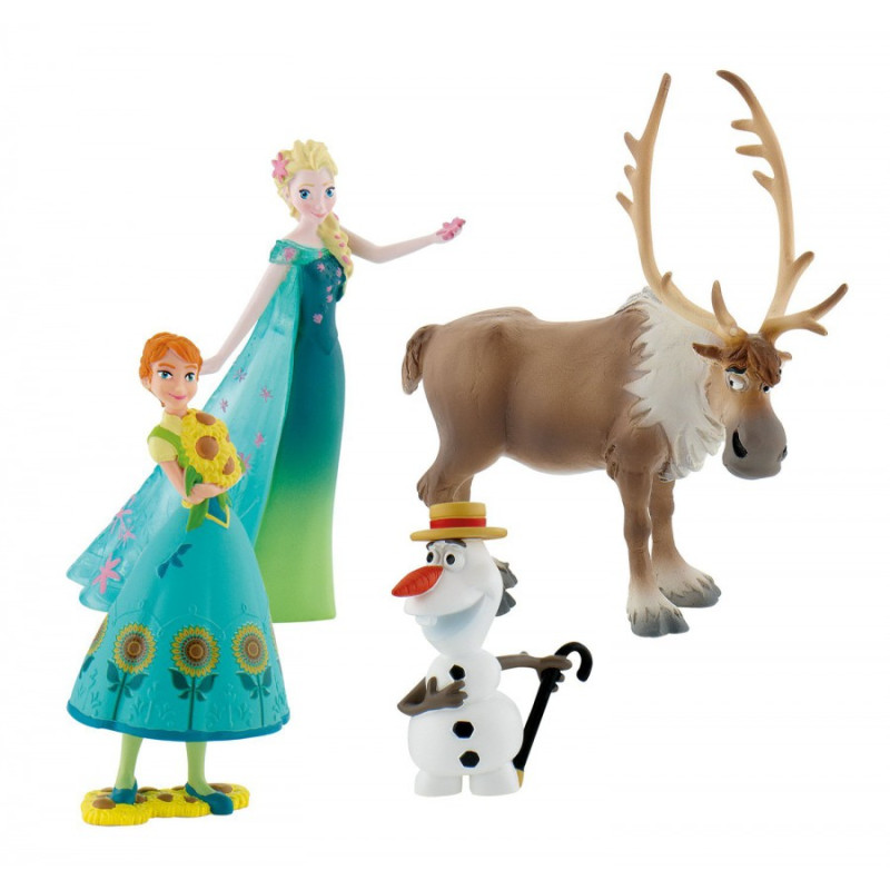Frozen Fever Gift Box with 4 Figures - MF-FR-12084