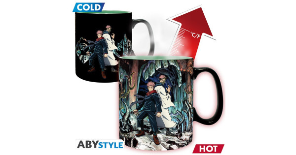 Heat Change Mug: Jujutsu Kaisen "Itadori & Sukuna" - MG-JJK-0002-HC