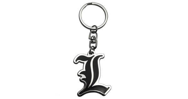 Keychain: Death Note "L" Symbol - KE-DN-0004