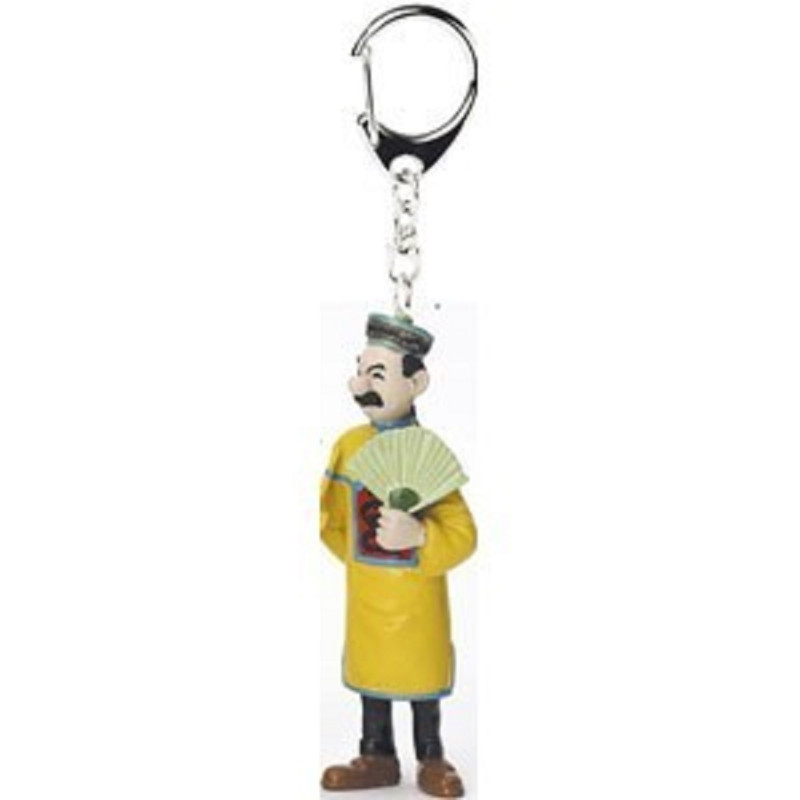 Keychain: Thomson with open fan from The Blue Lotus - KE-tt-42396