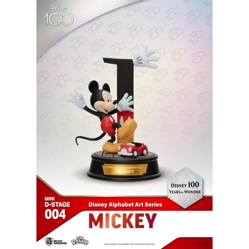Mini D-Stage: Disney Alphabet Art "MICKEY" (100 Years of Wonder) - PF ...