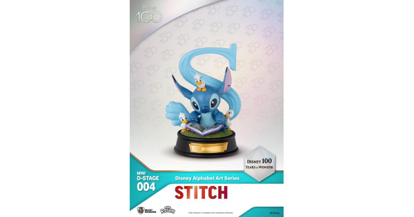 Mini D-Stage: Disney Alphabet Art "STITCH" (100 Years of Wonder) - PF ...