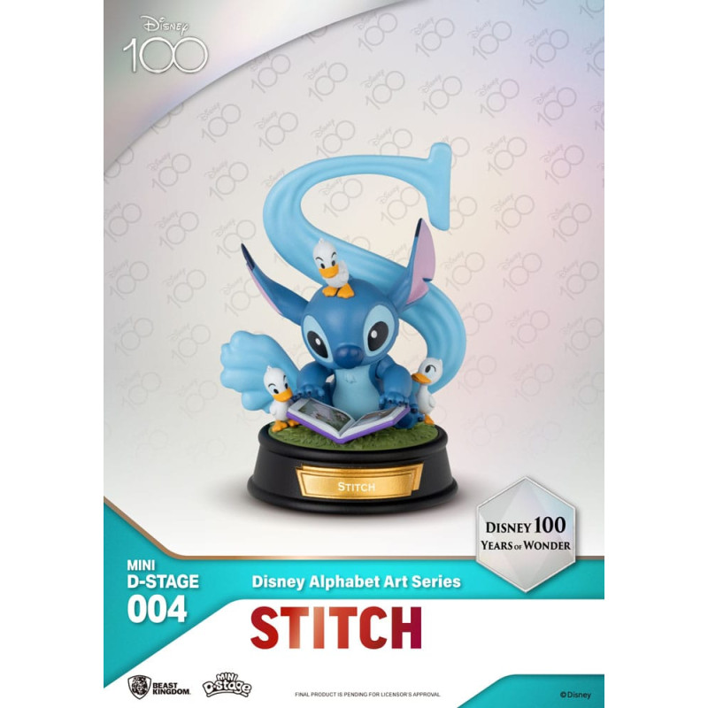Mini D-Stage: Disney Alphabet Art "STITCH" (100 Years of Wonder) - PF ...
