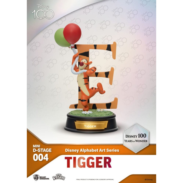Mini D-Stage: Disney Alphabet Art "TIGGER" (100 Years of Wonder) - PF ...