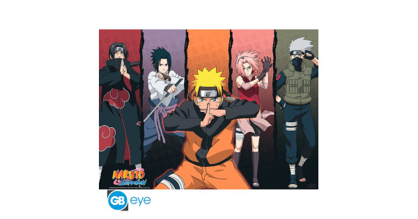 Naruto Shippuden Poster: Naruto "Shippuden Group" - PST-NRT-0001