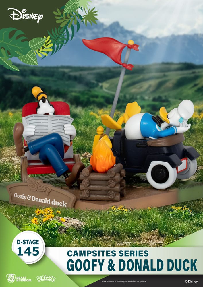 Disney D-Stage: Goofy & Donald Diorama - PF-DS-145