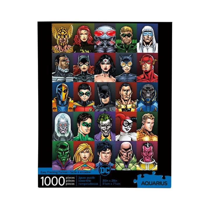 Puzzle: DC Comics - Faces - PUZ-DC-005