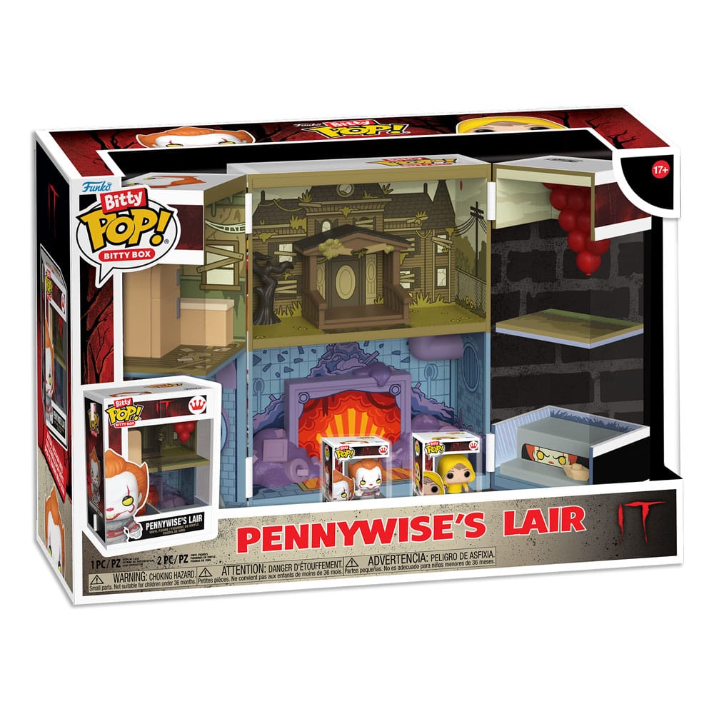 Bitty Box Bitty POP! Vinyl Figure: Funhouse "Pennywise's Lair" - POP-HRR-010