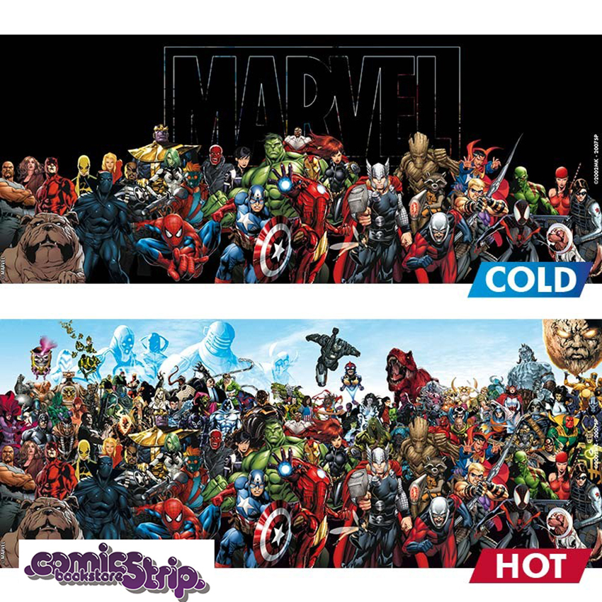 Heat Change Mega Κούπα: Ήρωες της Marvel - MG-MRV-004-HC