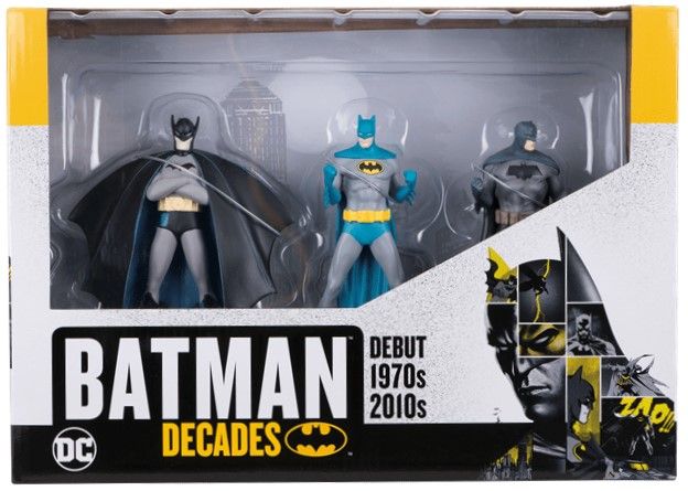 Batman Decades Debut 1970s-2010s 3-Pack Box Set (κλίμακα 1/16) - ST-DC ...