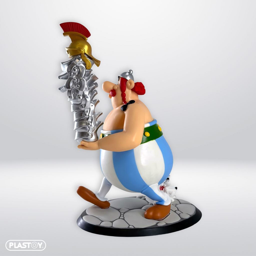 PVC Statue: Asterix "Obelix Stack of Helmets and Dogmatix" - PS-AST-P040099