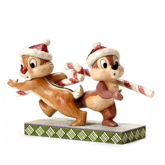 Disney Traditions: Chip & Dale "Candy Cane Caper" του Jim Shore - ST ...